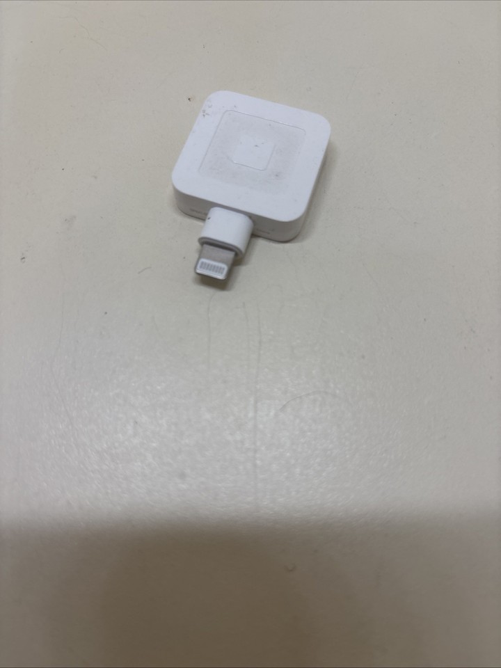 Square Credit Card Reader for Magstripe Lightning Connector for iPhone ...