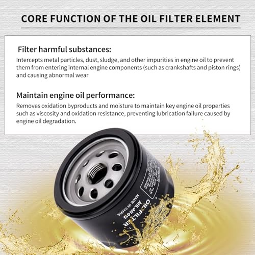 2x Oil Filter for Kawasaki FR691V FR651V FR600V FR730V FX600V FS691V ...