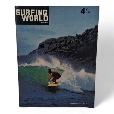 The Surfing World Magazine Monthly August 1963 Vol. 2 No. 6 COMPLETE ...