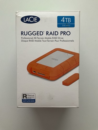 LaCie Rugged RAID Pro Mobile USB-C RAID Drive 4TB - Barely Used | eBay