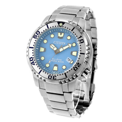 CITIZEN Promaster MARINE BN0165-55L Eco-Drive Solar Men Watch Diver ...
