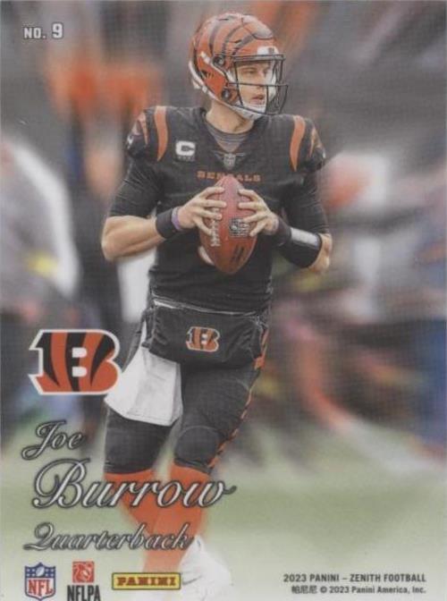Las mejores ofertas en 2023 Panini Zenith Joe Burrow #9 | eBay