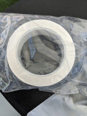 White Clean Room Vinyl Tape 1 inch x 36 yd. 1 roll. | eBay