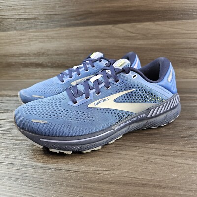 Brooks Adrenaline GTS 22 Guiderails Blue Running Shoes Sneakers - Women ...