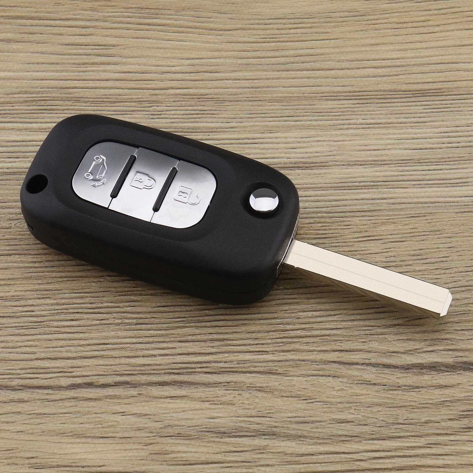 3 Button Car Folding Key Replacement Fit for Smart Forfour Fortwo 453 ...