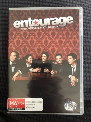 Entourage The Complete Season Sixth - 3 DVD Set - Region 4 | eBay Australia