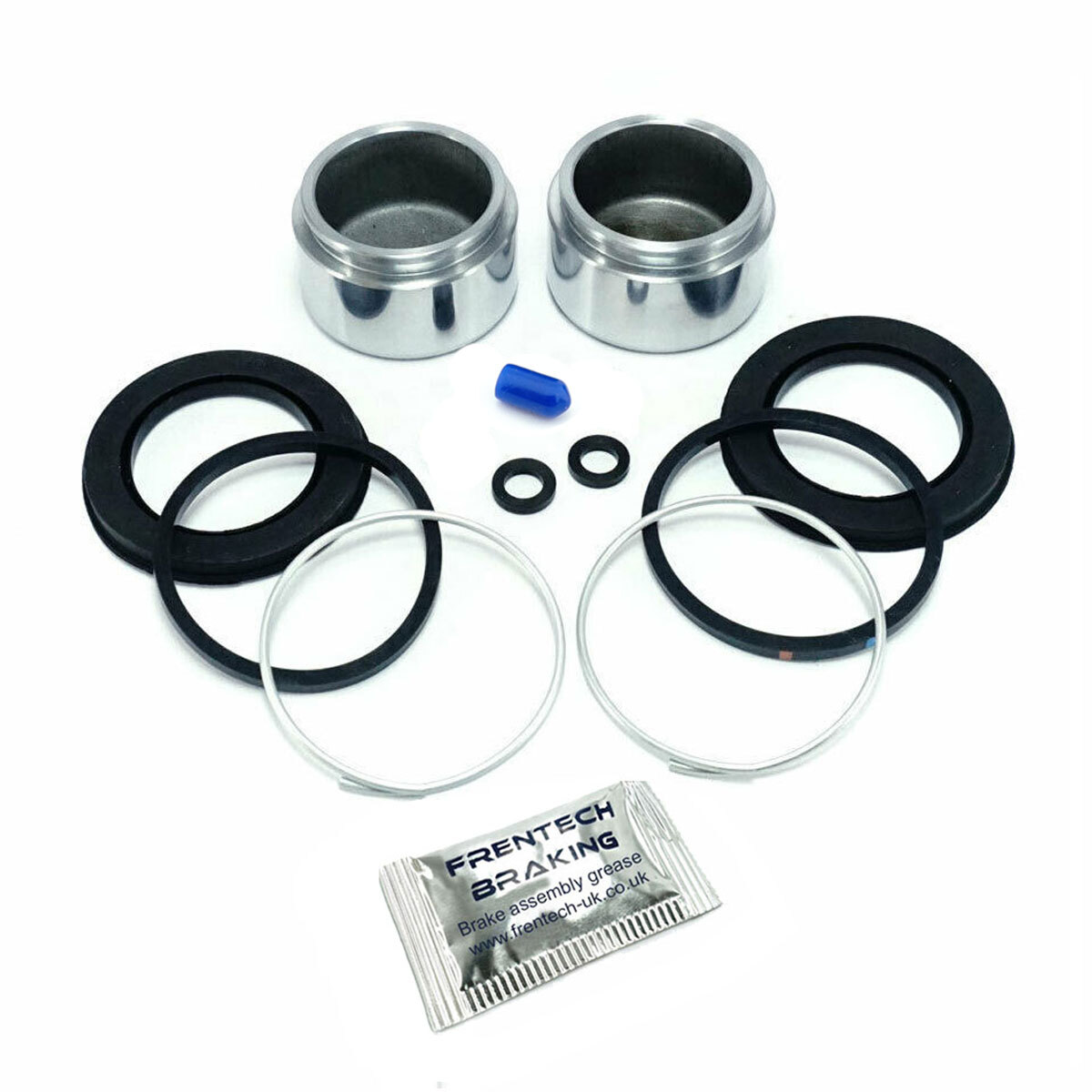 1x Front Brake Caliper Repair Kit & Pistons For Ford Capri MK1 (M16 ...