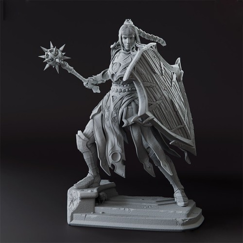Shadowheart 1/8 1/6 1/4 3D print figure Model Kit Unpainted Unassembled ...