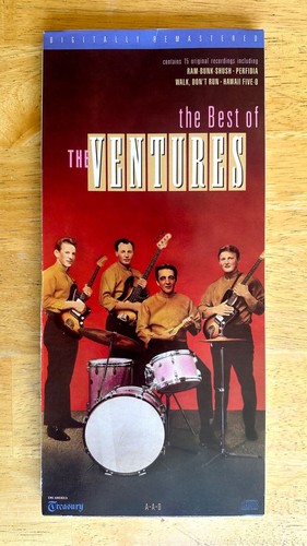 The Best Of The Ventures - Vintage CD Long Box (Empty / Box Only ...