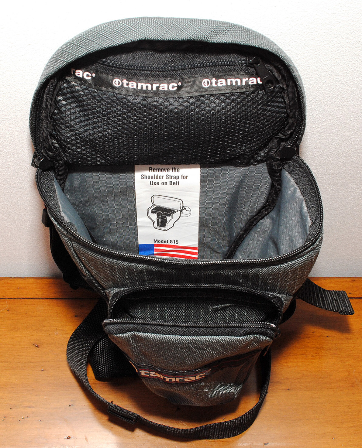 TAMRAC GREY Pak 515 Holster Pouch Camera Bag w Strap DSLR Nikon Sony ...