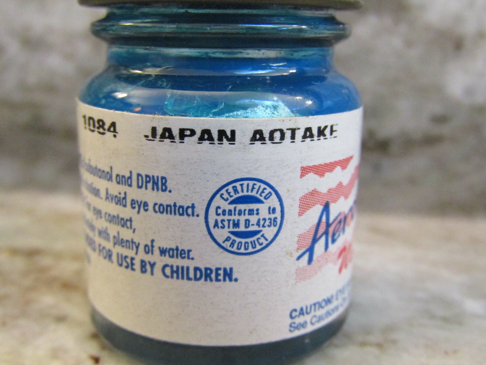 AEROMASTER - WARBIRD COLORS - .5 oz ACRYLIC MODEL PAINT - JAPAN AOTAKE ...