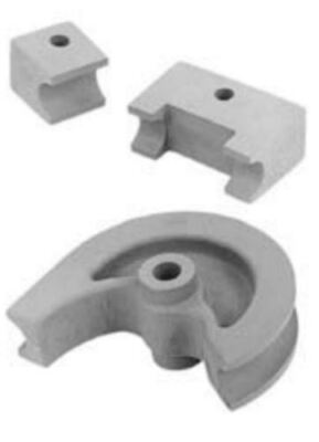 #2 Hossfeld Bender 1-1/2" Pipe X 6" CLR 180 deg bending die set draw ...