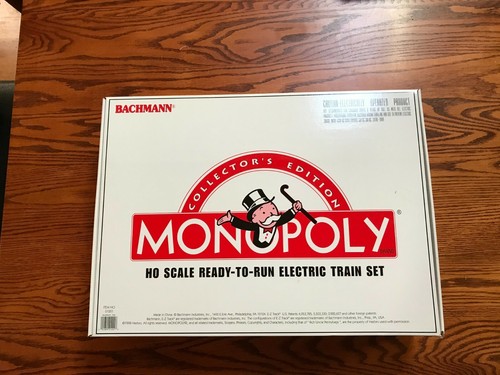 monopoly train set never opened in original box | eBay