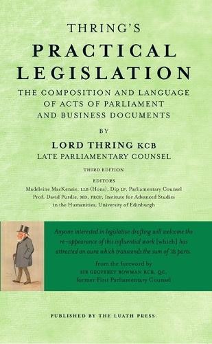 Henry Thring Thring’s Practical Legislation (Paperback) (UK IMPORT ...