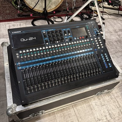 Allen & Heath Qu-24 Digital Mixing Desk with Flight Case | eBay UK