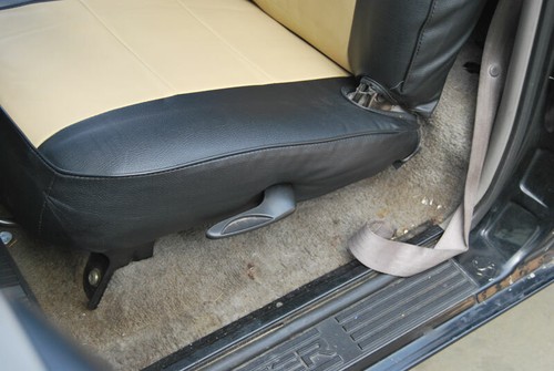 FORD RANGER 1997-2003 LEATHER-LIKE CUSTOM FIT FRONT SEAT COVERS 13 ...