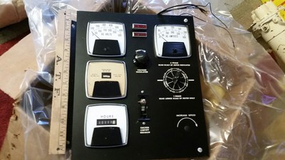 50 Hz ONAN CONTROL PANEL VOLT, AMPS, HOUR, 50 HERTZ METERS ASSEMBLY nos ...