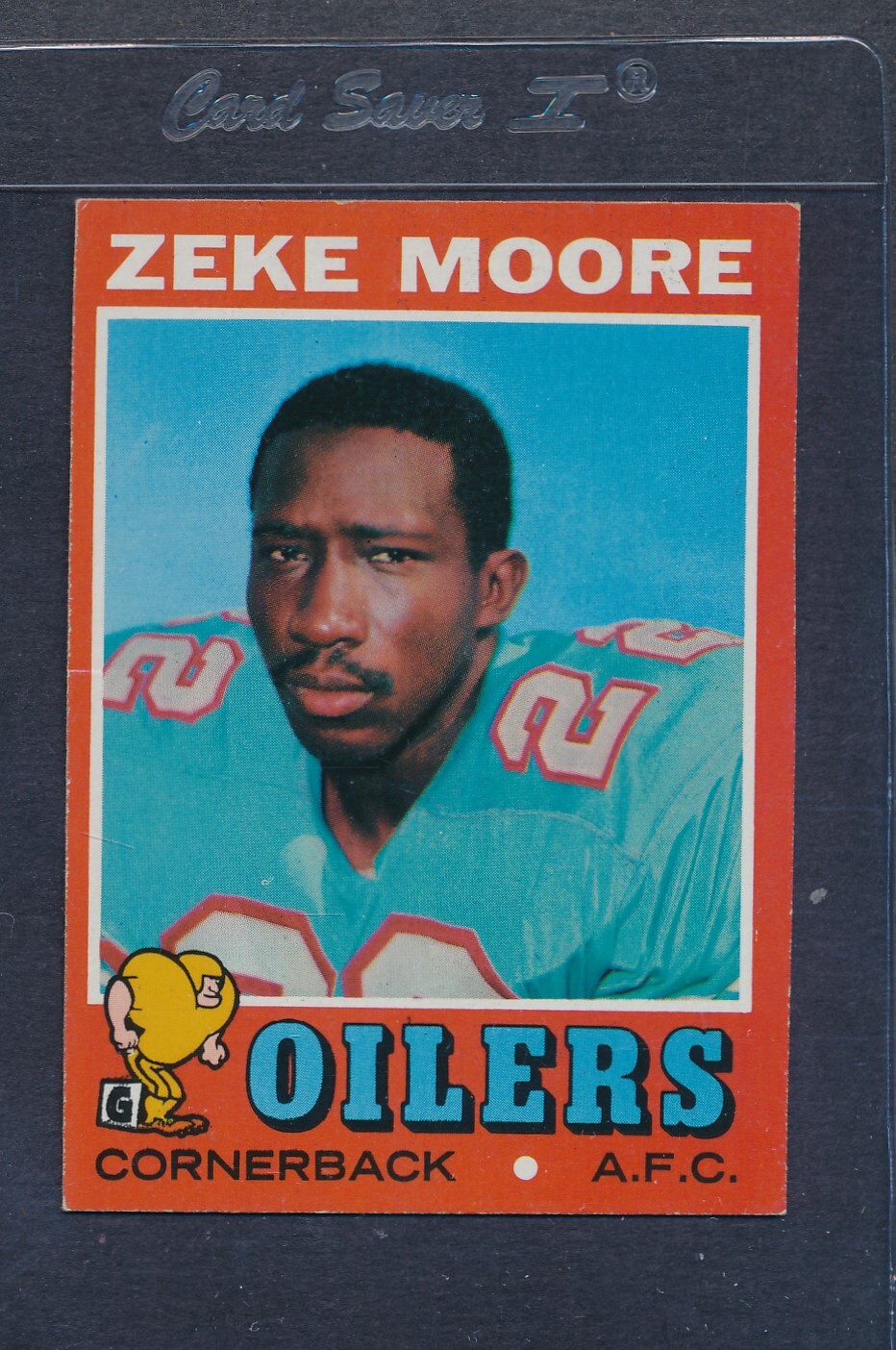 1971 Topps #043 Zeke Moore Oilers EX/MT *2488 | eBay