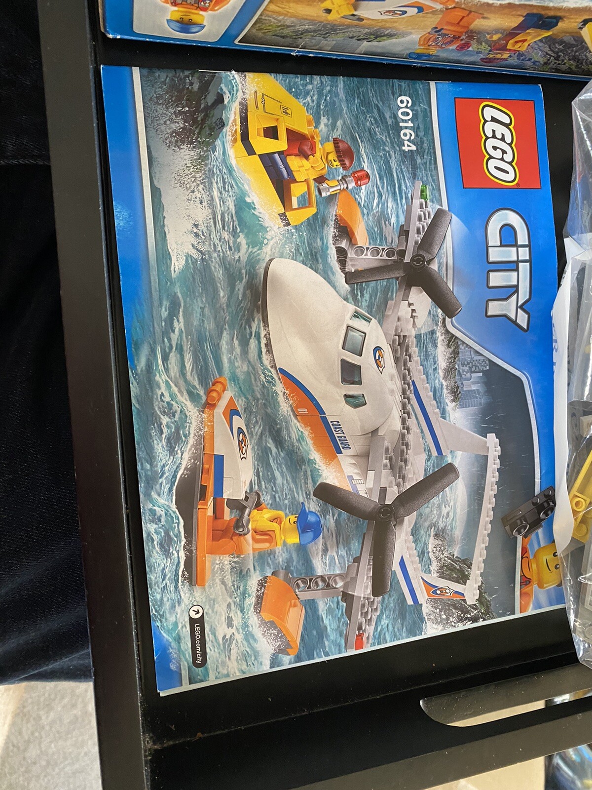LEGO CITY: Sea Rescue Plane (60164) 100% Complete With Box & Mini ...