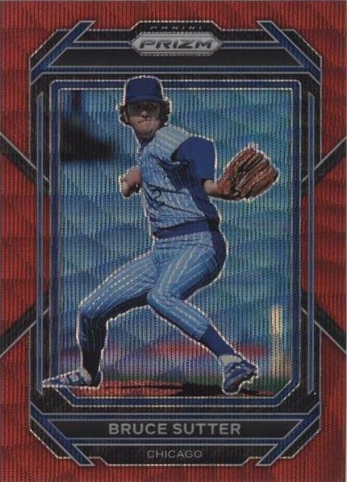 2023 Panini Prizm - Bruce Sutter #284 Ruby Wave Prizm for sale online ...