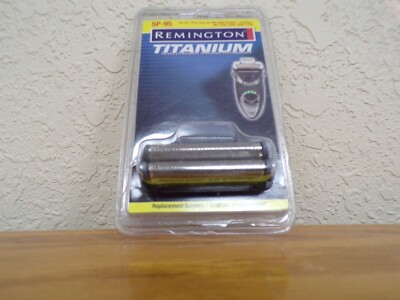 Remington Titanium Screen SP-95 NEW OPENED PACKAGE MISSING SMALL SCREEN ...
