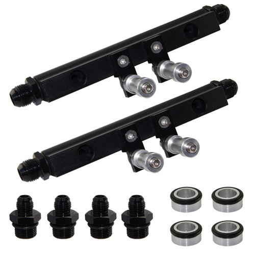 High Flow Top Feed Fuel Rail Kit for Subaru Impreza WRX STI EJ20 EJ25 ...