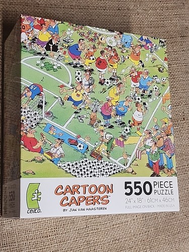 Ceaco Jan Van Haasteren Cartoon Capers The Fire Station 550 Jigsaw ...