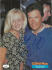Mindy McCready country singer REAL hand SIGNED Mag Pinup Photo #2 JSA ...