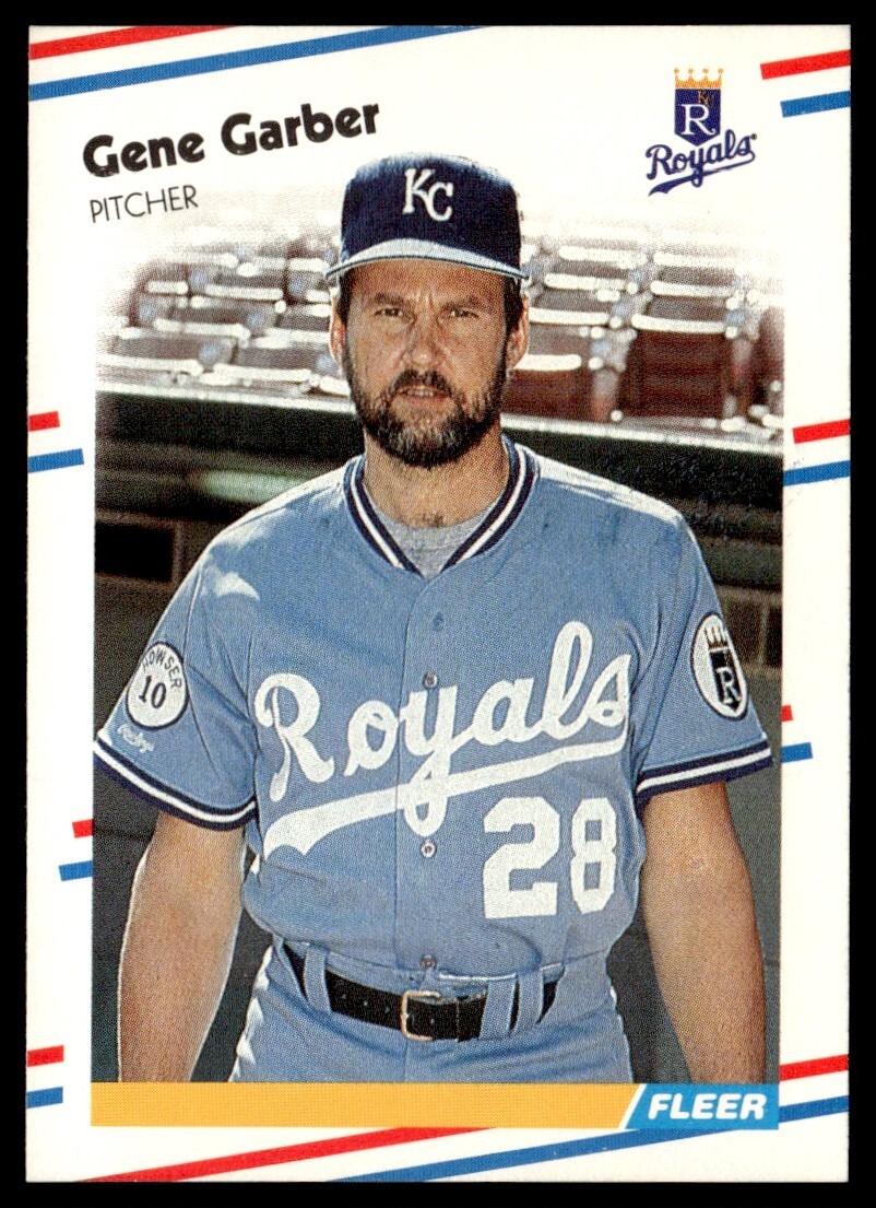 1988 Fleer Gene Garber Kansas City Royals #257 | eBay