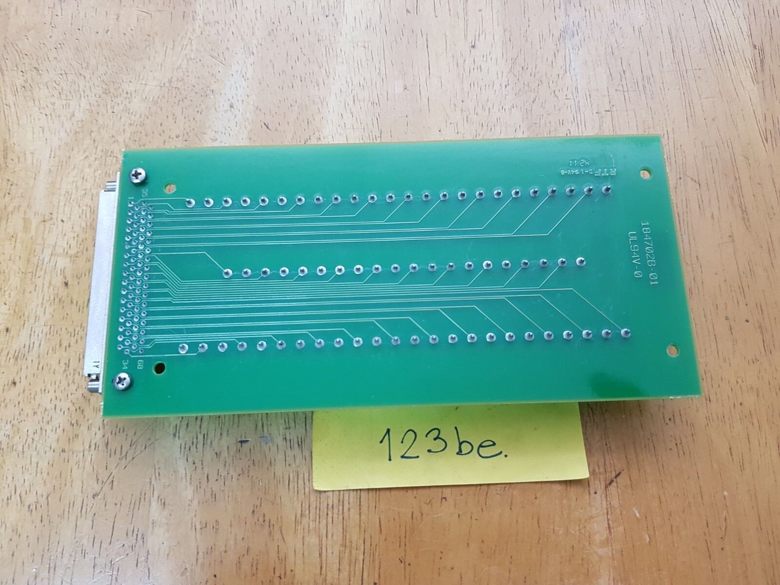 National Instruments NI CB-68LPR breakout board pcb 68 pin SCSI | eBay UK