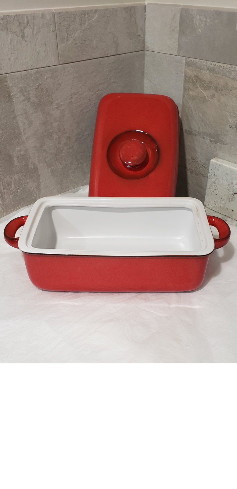 Thomas Flammfest Flame Red Meatloaf Pot - Germany | eBay