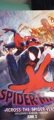 Spider-Man Across The Spiderverse AMC 22x35 Movie Poster Bill ...