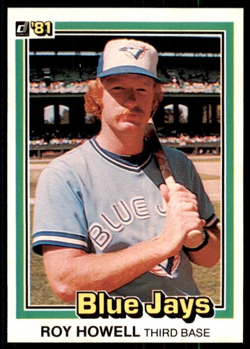 1981 Donruss Roy Howell Toronto Blue Jays #392 | eBay