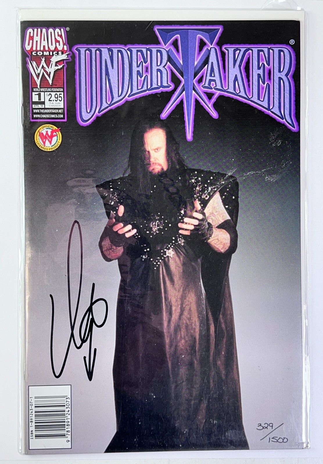 Autographed WWF Undertaker #1 Signed By Undertaker | eBay