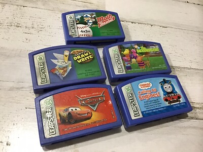 Lot Of 5 LeapFrog Leapster Game/learning Cartridges Preowned | eBay