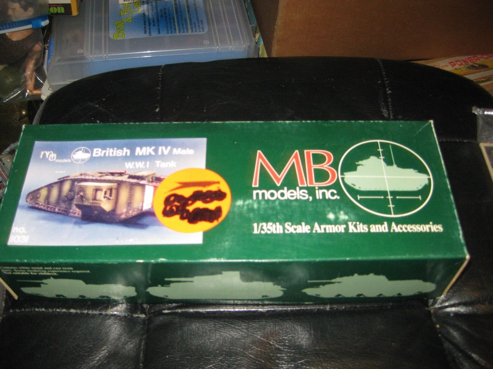 British MK IV Male W.W. I Tank Resin Kit by MB Models, Inc. in 1/35 ...