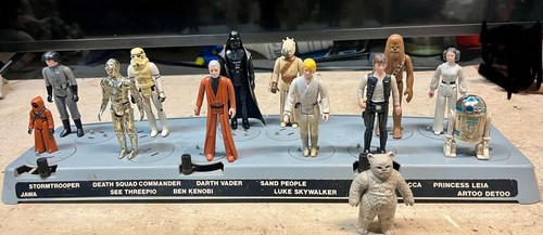 Vintage Star Wars_ First 12 Complete Lot With Mail away Display ...