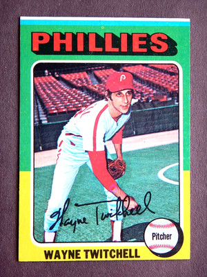 Wayne Twitchell #326 Topps 1975 Baseball Card (Philadelphia Phillies ...