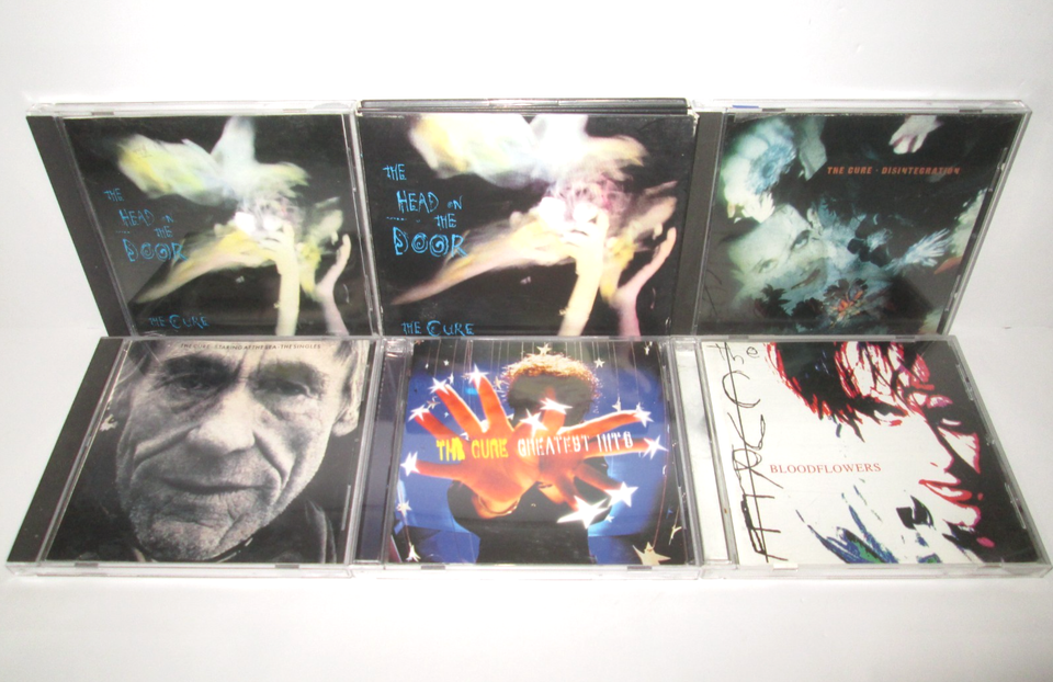 The Cure CD Lot (6) Head In The Door Deluxe - Disintegration -Hits ...
