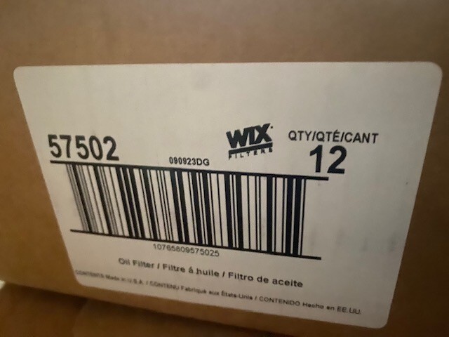 Wix 57502 - cross reference oil filters | oilfilter-crossreference.com