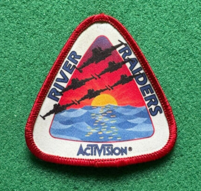 👀🕹 ~ Atari Video Game Vintage 80's Activision Award Patch - River ...