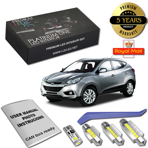 Hyundai IX35 LED Kit Intérieur Premium 7 SMD Ampoules White Error Free ...