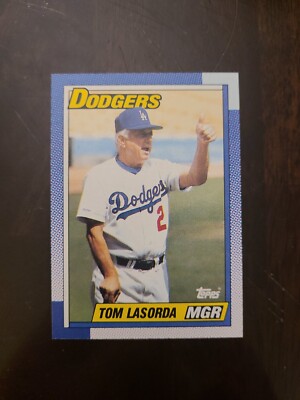1990 Topps Tom Lasorda #669 Manager Los Angeles Dodgers | eBay