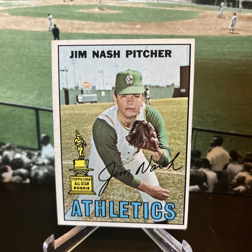 1967 Topps - #90 Jim Nash - Athletics | eBay