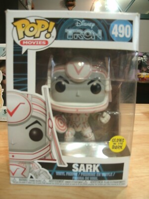 Funko Pop! MOVIES Disney TRON "Sark" Glow in the Dark #490 Vinyl Figure ...