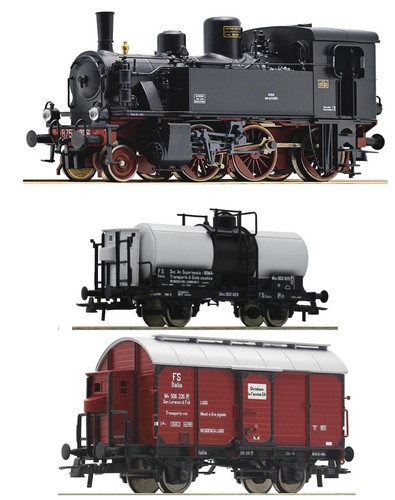 Roco FS Dampflok Gr 875 026 + WAGEN Ep.3 NEU 62233 zu 7100003 ...