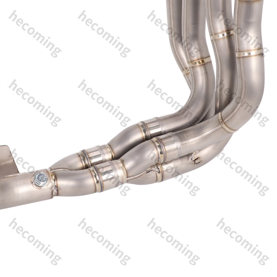 Full Titanium Exhaust Pipe System For Kawasaki Ninja H2 H2R H2SR Carbon ...