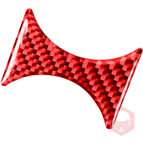 Red Carbon Fiber Central Console AC Switch Panel Trim For Mazda MX-5 ...