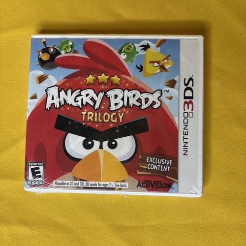 2012 Activision Angry Birds Trilogy Nintendo 3DS NEW & SEALED Small ...