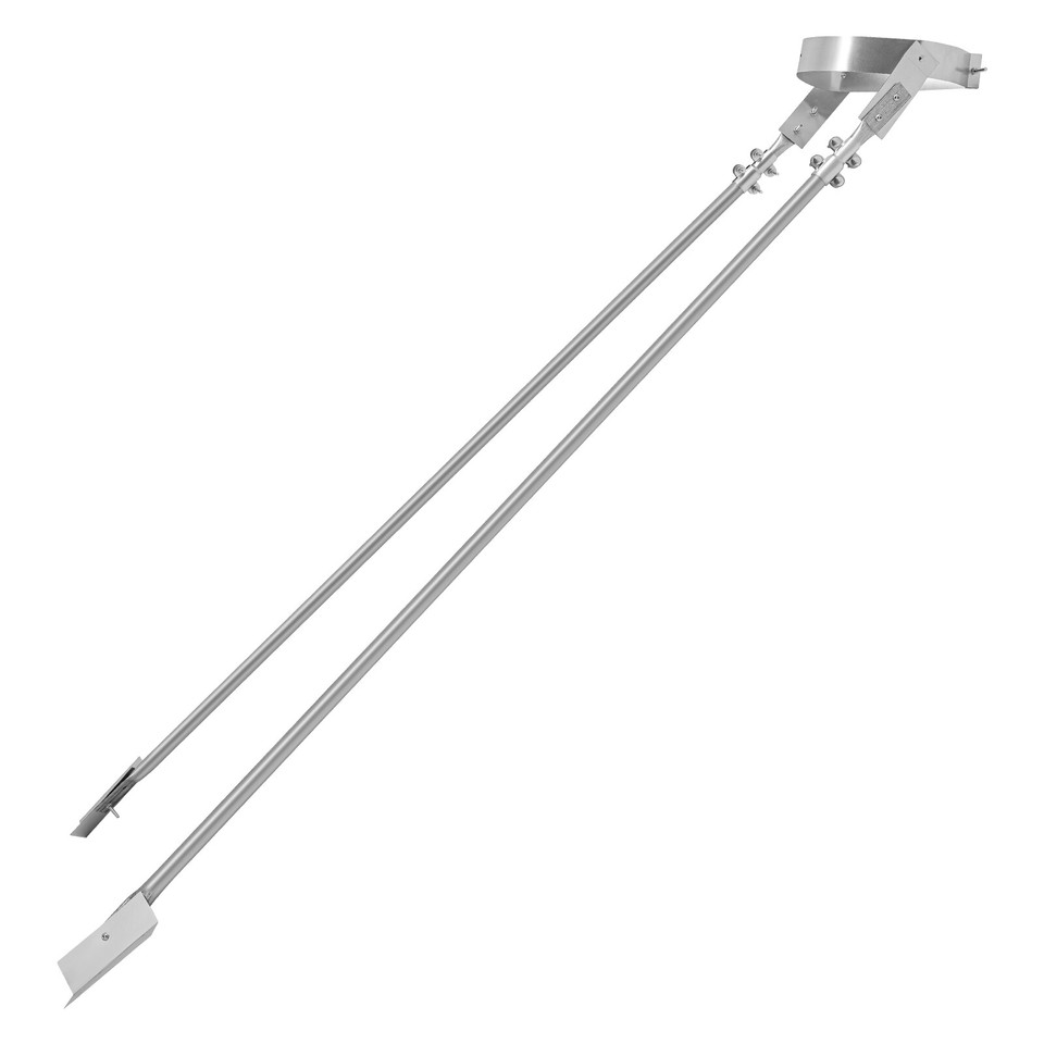 10 inch Extended Roof Bracket Supports Stove Pipe Extended Roof Bracket ...